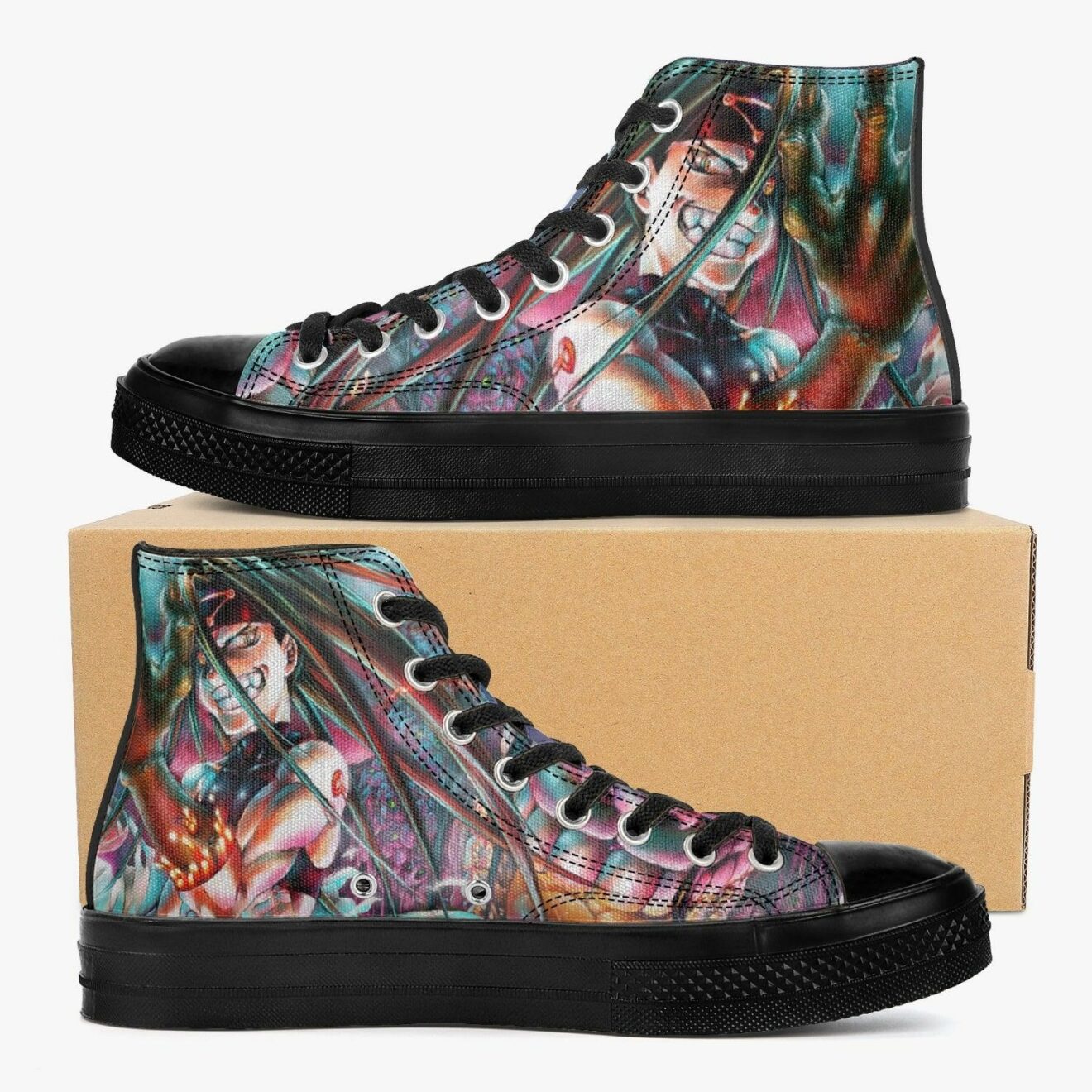 Fullmetal Alchemist Envy A-Star High Anime Shoes - Unique Anime Apparel ...