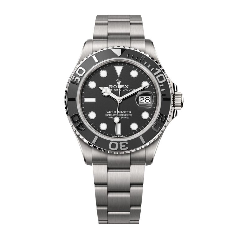 New Rolex Yacht-Master 42 Titanium Intense Black Dial Oyster Bracelet ...