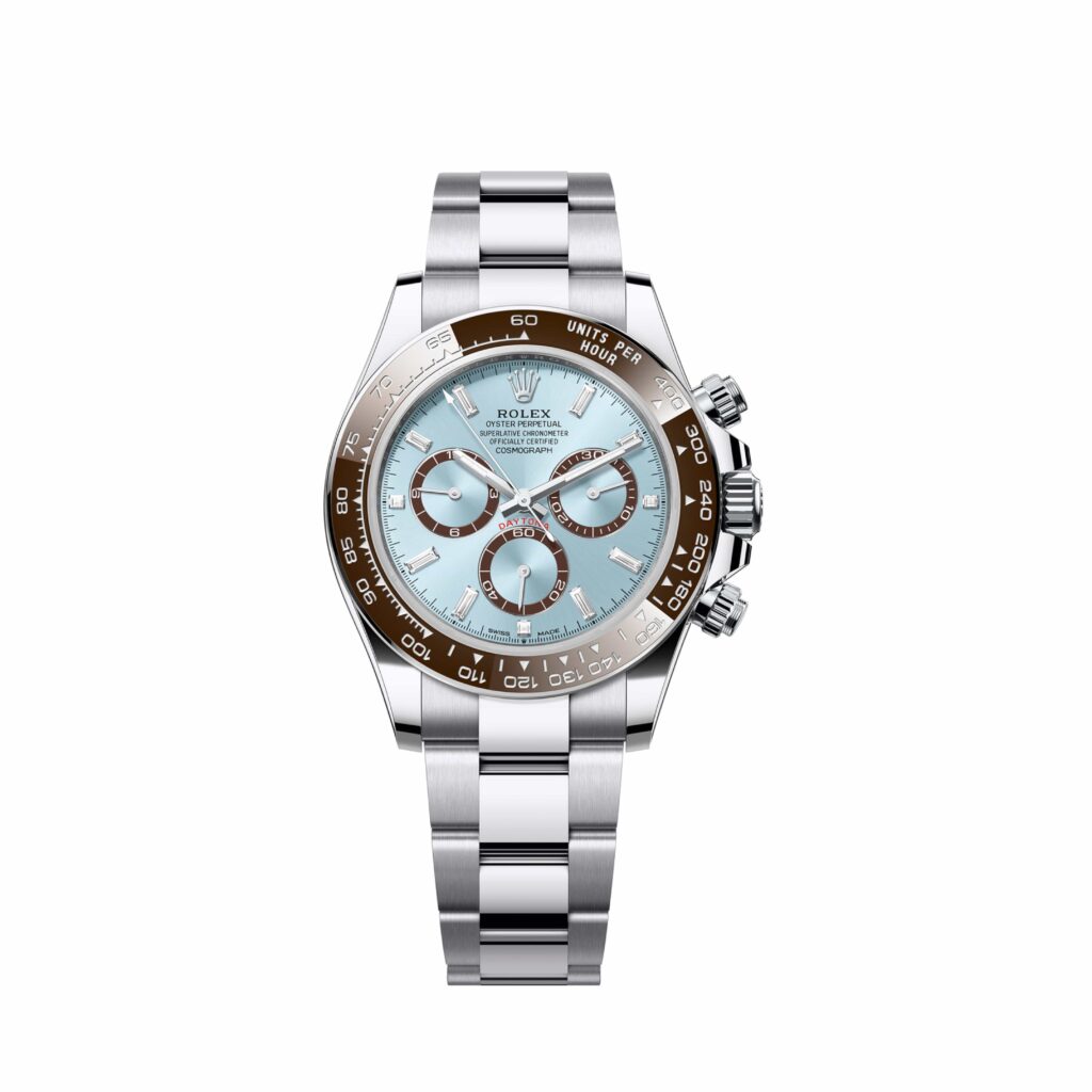 Rolex Daytona 126506 Platinum Ice Blue Baguette Dial - Unique Anime ...