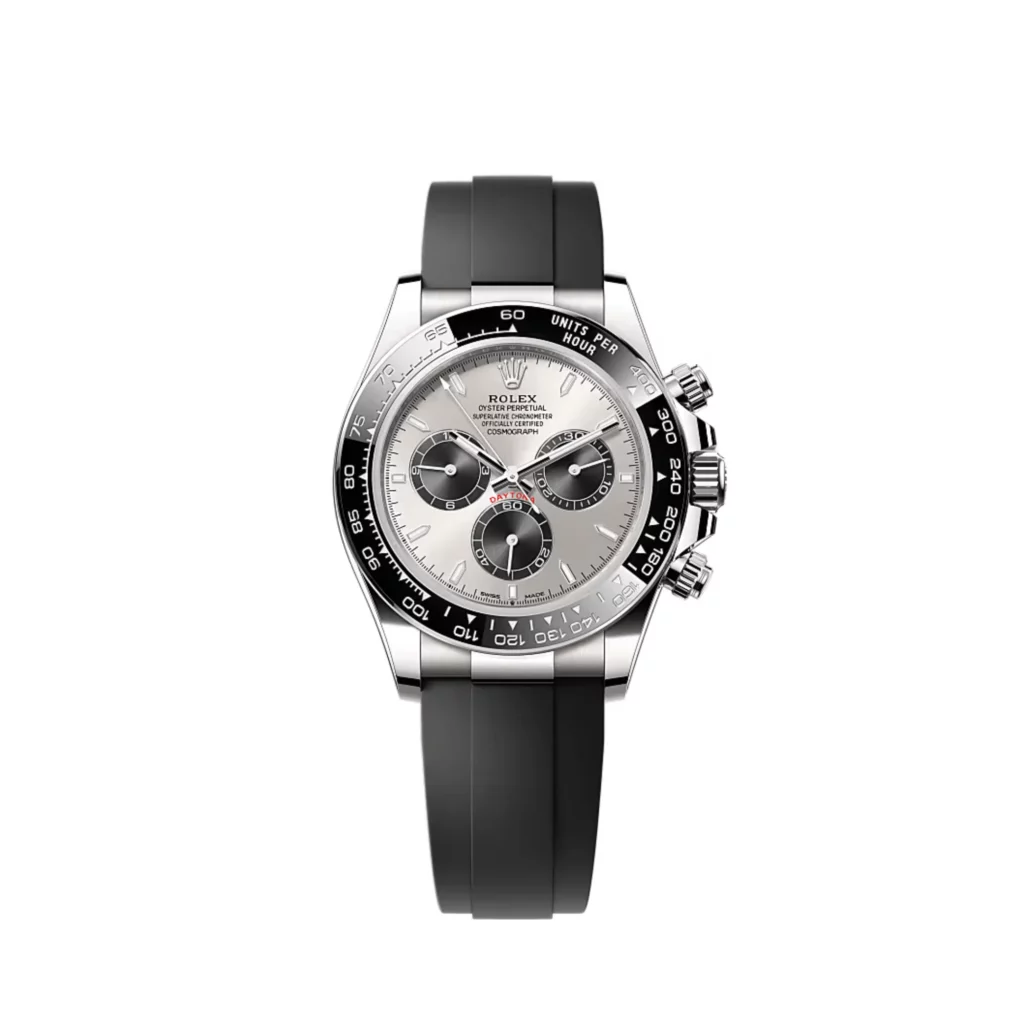Rolex Daytona 126519LN Ghost White Gold Bright Black Dial - Unique ...