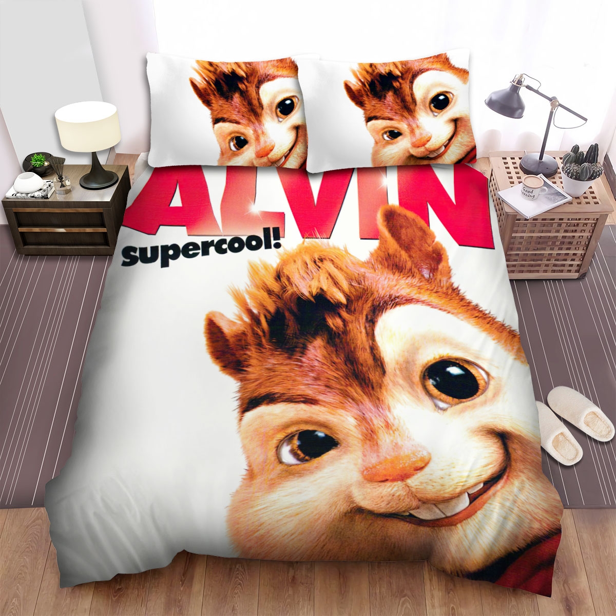 Alvin And The Chipmunks Movie Supercool! Poster Bed Sheets Spread Duvet ...