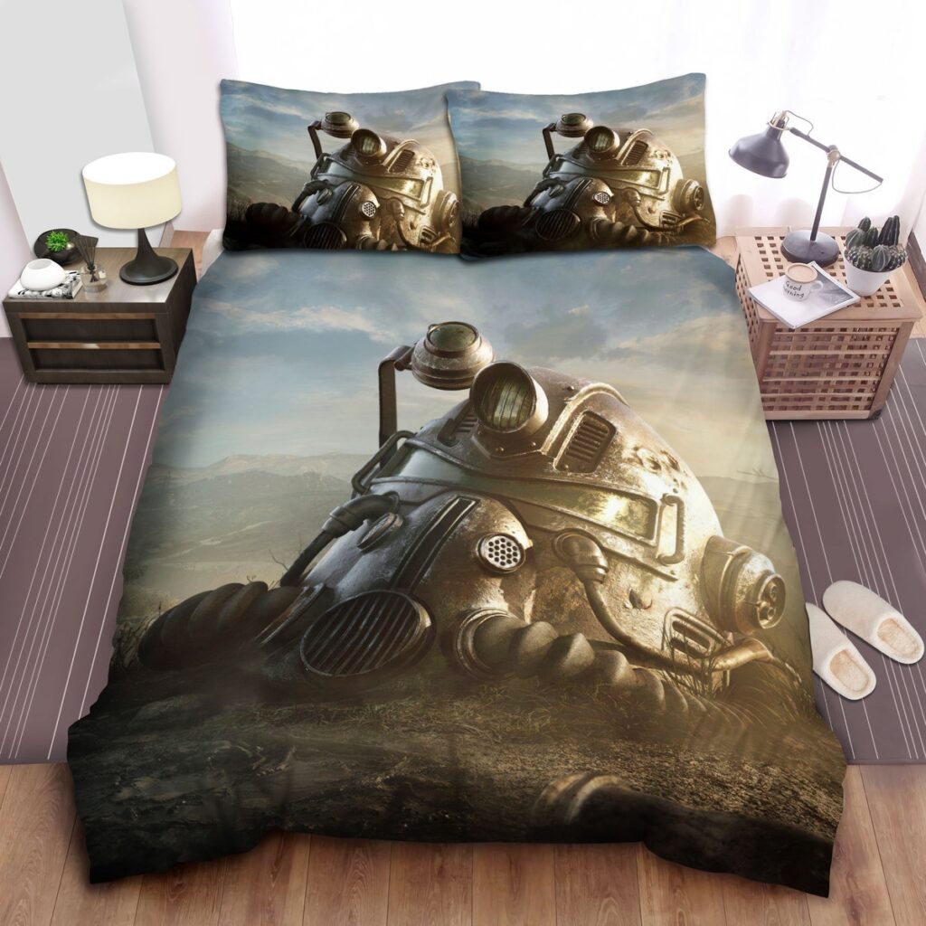 Fallout The Mask Bed Sheets Spread Duvet Cover Bedding Set - Unique ...