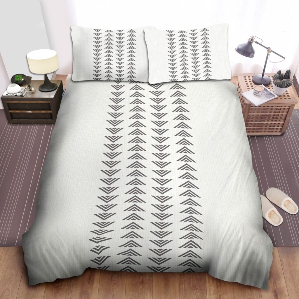 Holli Zollinger French Linen Tri Arrow Duvet Cover Bedding Set Dup ...