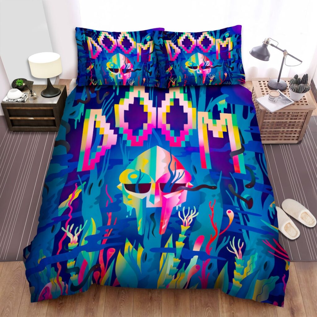 Mf Doom The Missing Notebook Rhymes Album Art Bed Sheets Spread Duvet ...