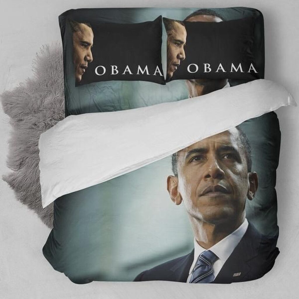 President Barack Obama Bedding Set - Unique Anime Apparel for Fans
