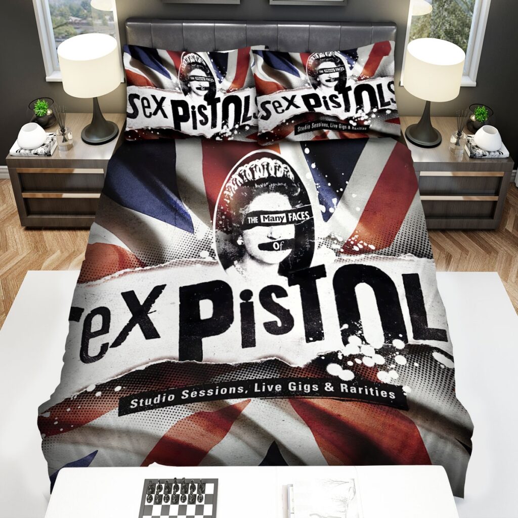 Sex Pistols The Many Faces Of Sex Pistols Bed Sheets Spread Comforter Duvet Cover Bedding Set ...