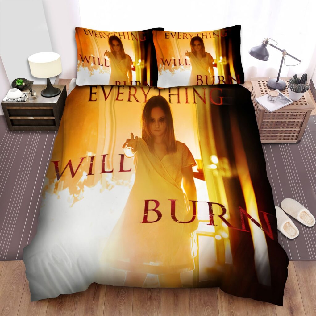 The Lazarus Effect Fire Bed Sheets Spread Duvet Cover Bedding Set ...