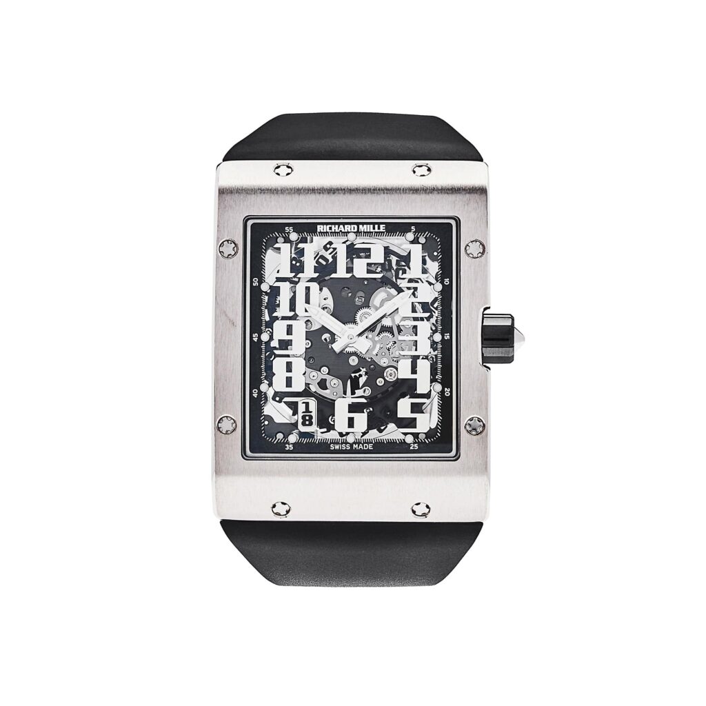 Richard Mille RM 016 Extra Flat White Gold - Unique Anime Apparel for Fans