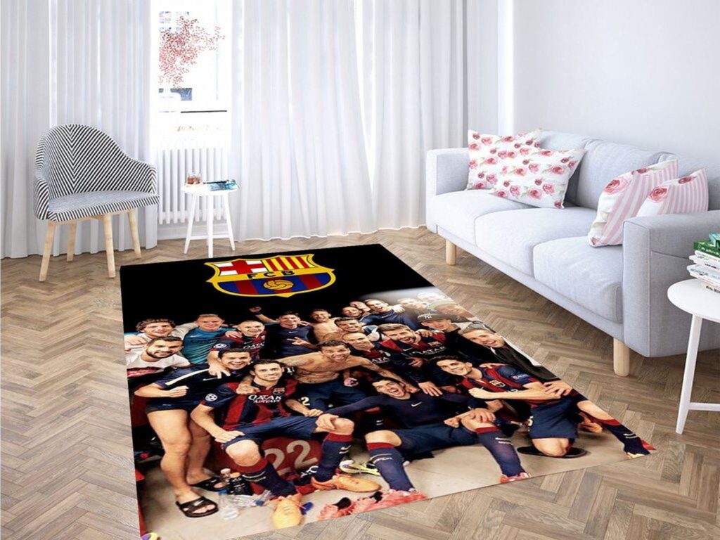 Barcelona Backgrounds Living Room Modern Carpet Rug - Unique Anime ...