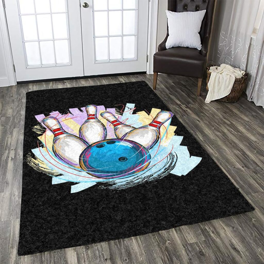 Bowling Tdt Limited Edition Rug - Unique Anime Apparel for Fans