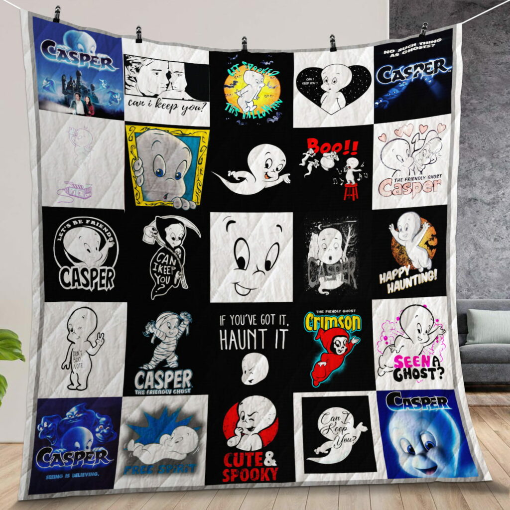 Casper Quilt Gift Ideas For Fans - Unique Anime Apparel for Fans