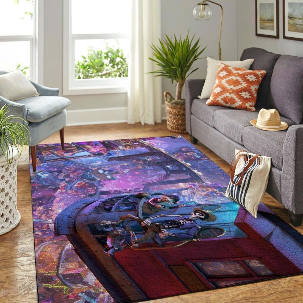 Disney Coco Area Rug - Unique Anime Apparel for Fans