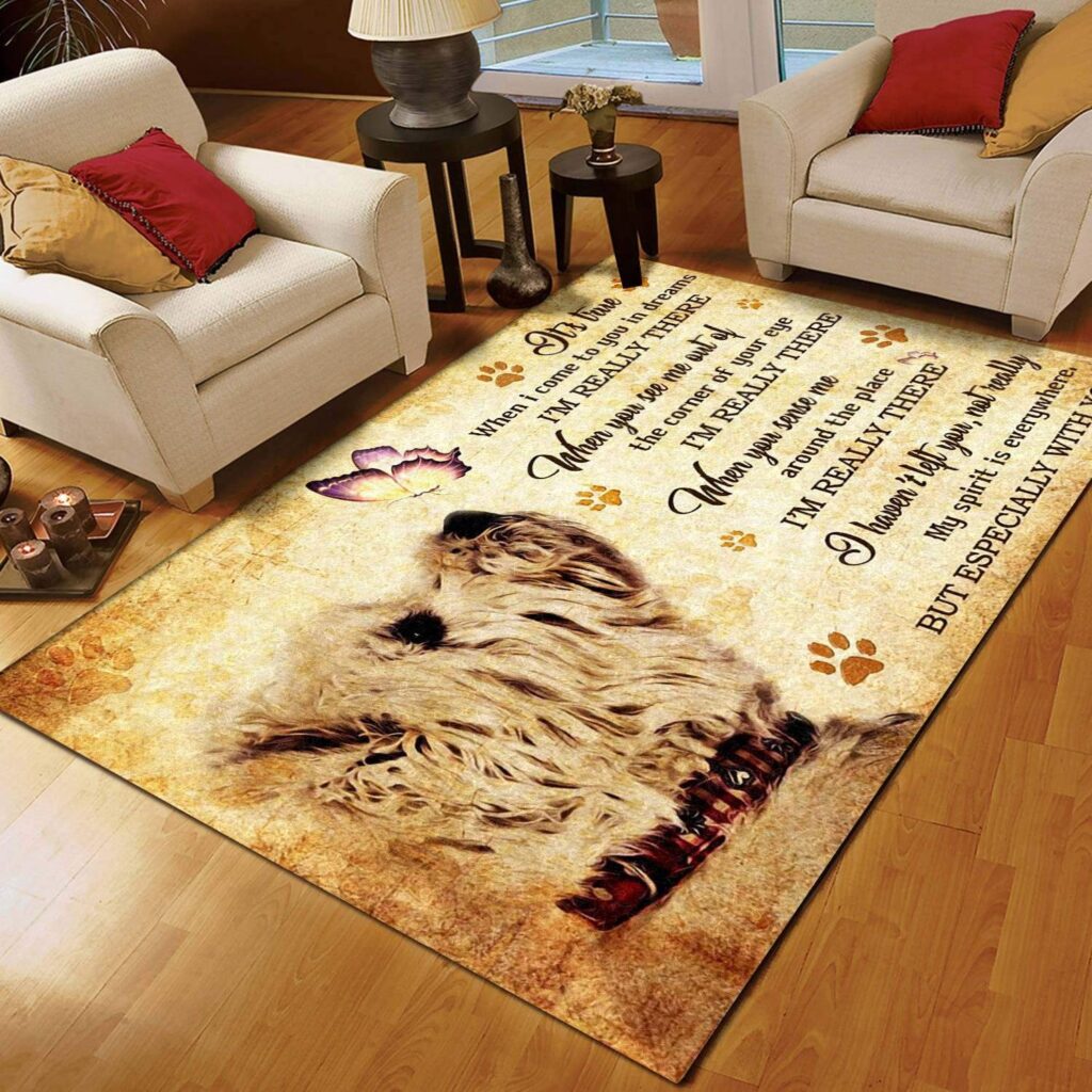 Dog Poodle Limited Edition Rug - Unique Anime Apparel for Fans