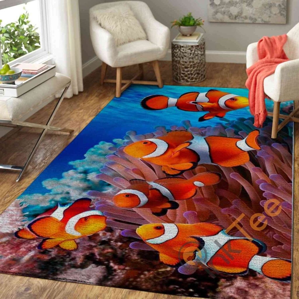 Fish Area Rug - Unique Anime Apparel for Fans
