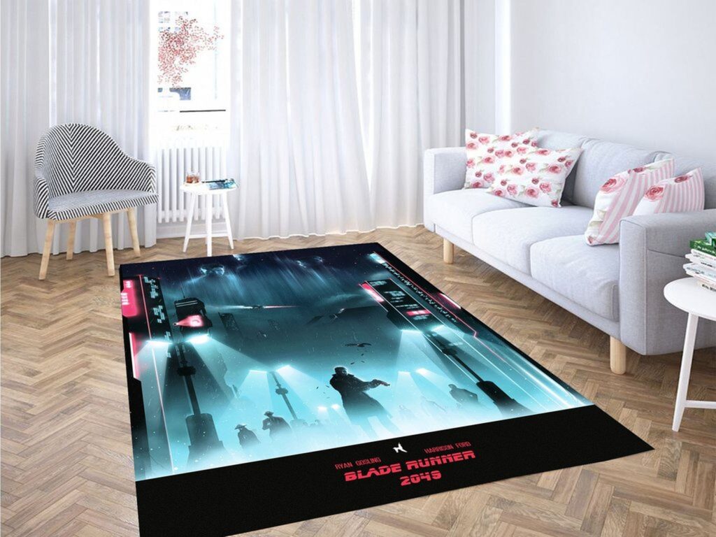 Harrison Ford Blade Runner Living Room Modern Carpet Rug - Unique Anime ...