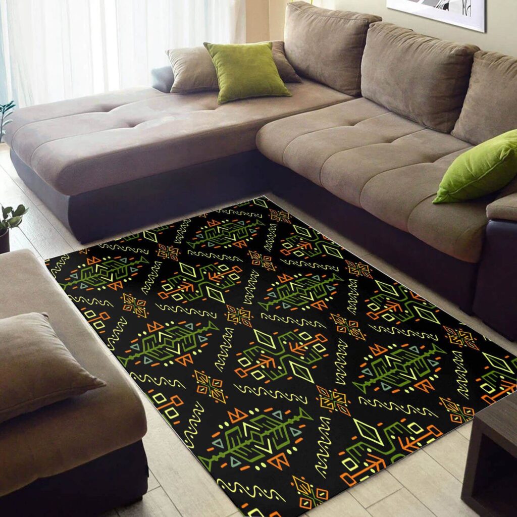Inspired African American Adorable Ethnic Seamless Pattern Large Carpet ...