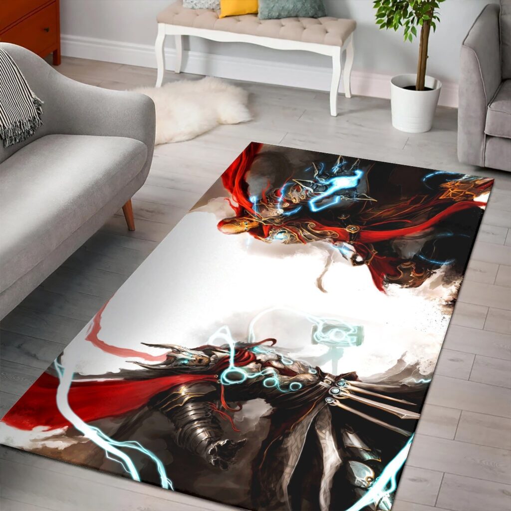 Iron Man Marvel Avengers Rug - Unique Anime Apparel for Fans