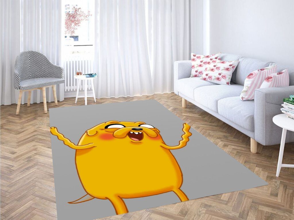 Jake Adventure Time Living Room Modern Carpet Rug - Unique Anime ...