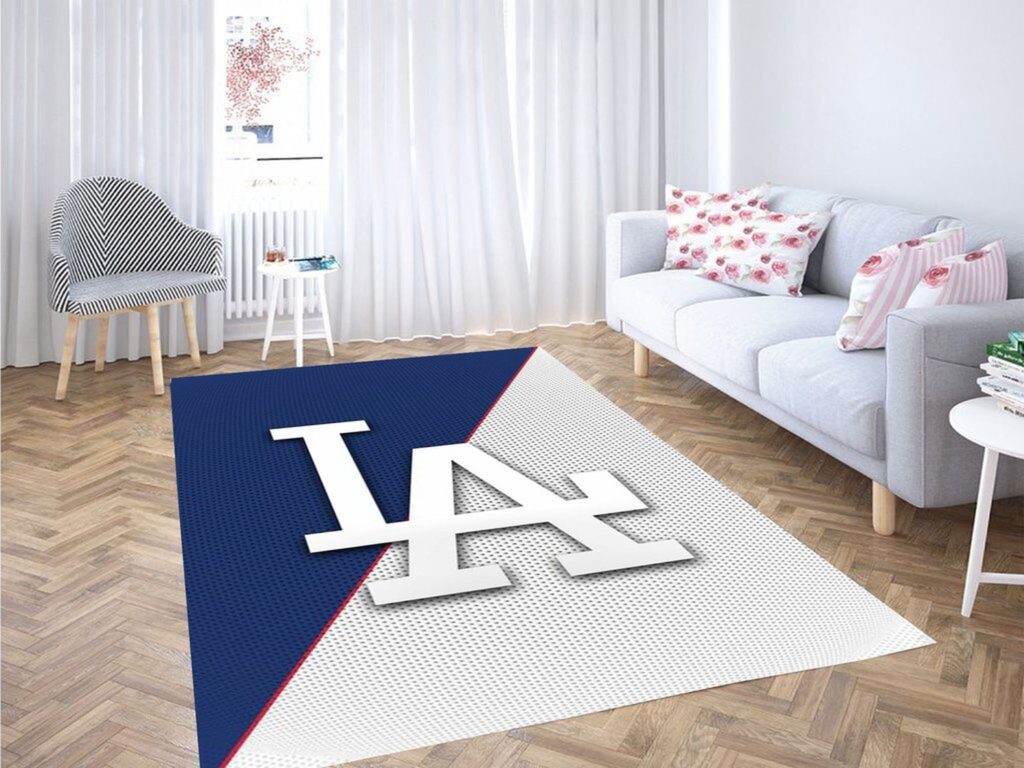 Los Angeles Dodgers Living Room Modern Carpet Rug - Unique Anime ...