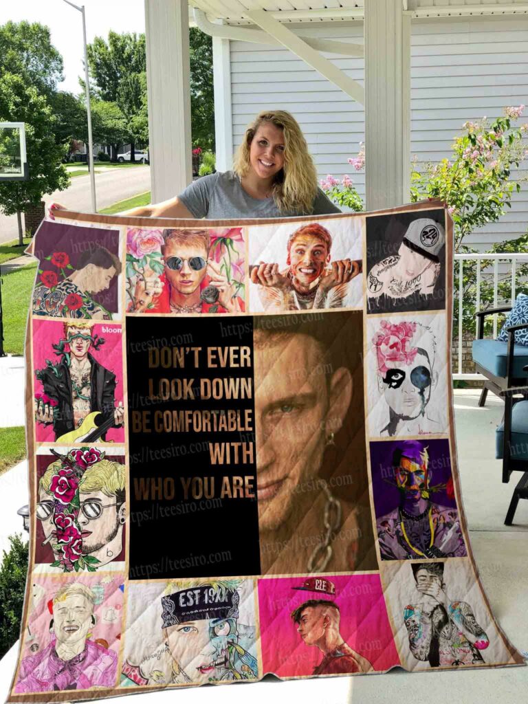 Machine Gun Kelly Quilt Gift For Fans, Birthdays - Unique Anime Apparel ...