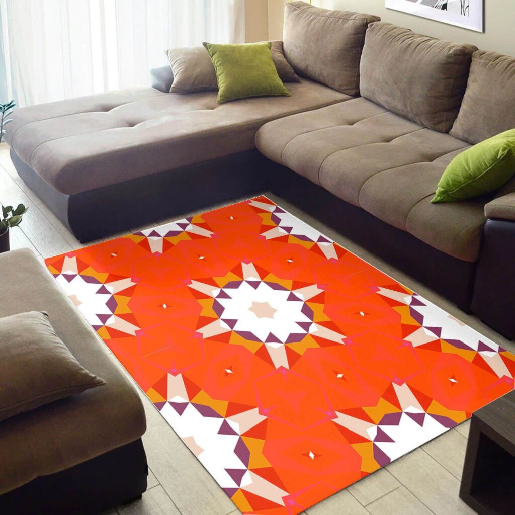Modern African Beautiful Afrocentric Art Style Floor Themed Home Rug ...