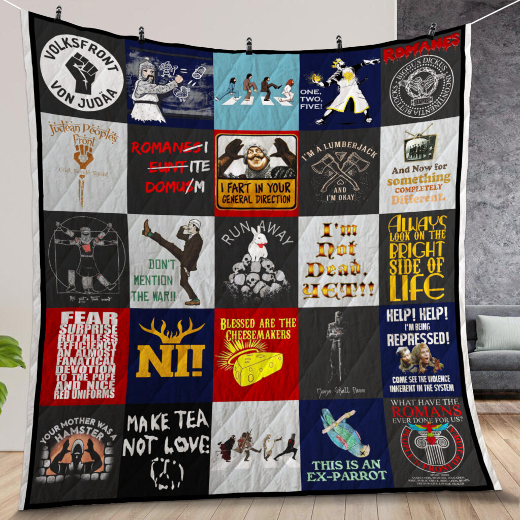 Monty Python Quilt Gift Ideas For Fans - Unique Anime Apparel for Fans
