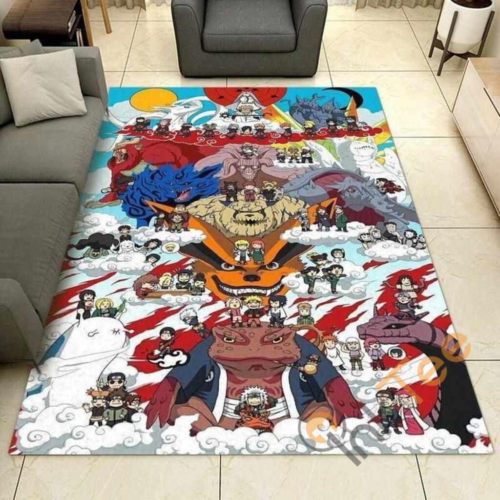 Naruto Area Rug - Unique Anime Apparel for Fans