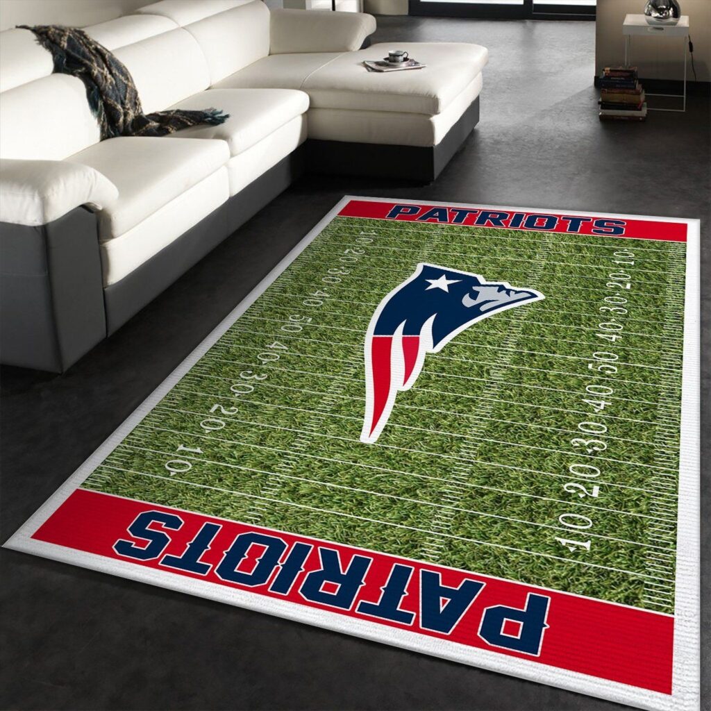 New England Patriots Rug - Unique Anime Apparel for Fans