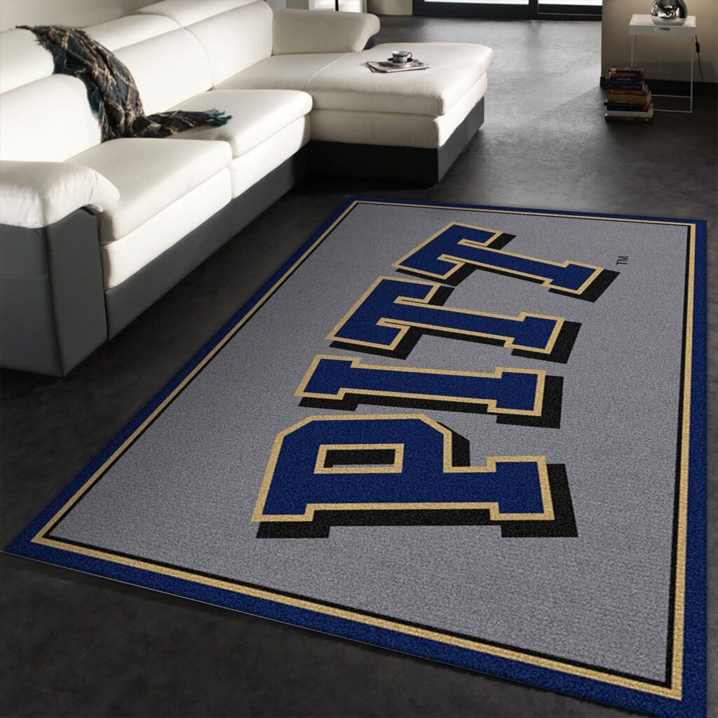 Pitt Panthers Rug - Unique Anime Apparel for Fans