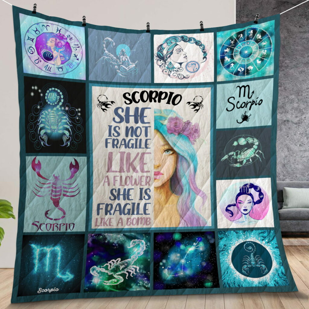 Scorpio Horoscope She's Not Fragile Like A Flower She's Fragile Like A ...