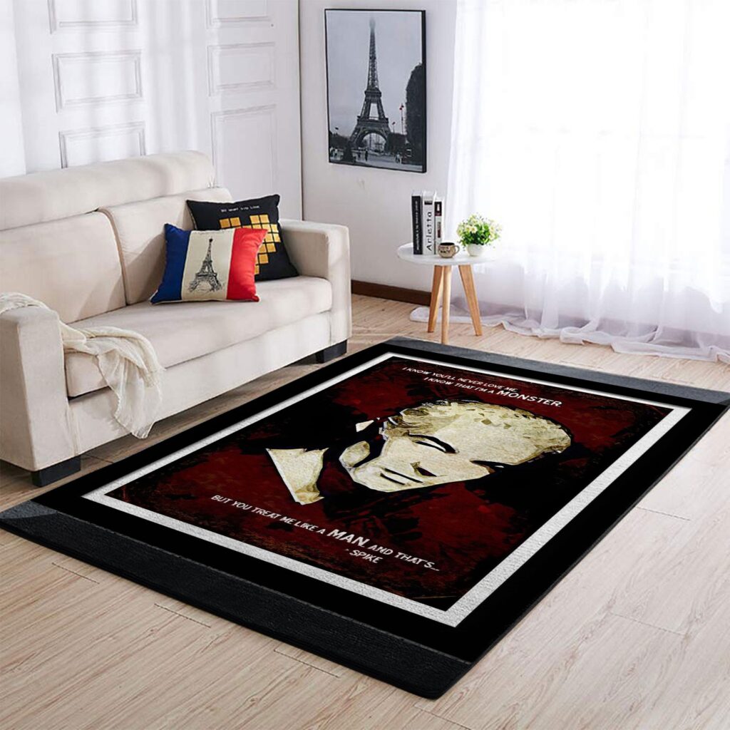 Spike Buffy The Vampire Slayer Joss Whedon Rug - Unique Anime Apparel ...