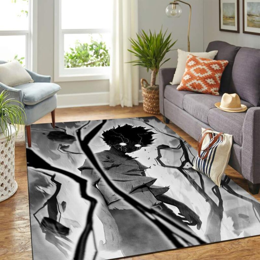 Spycho Carpet Area Rug - Unique Anime Apparel for Fans