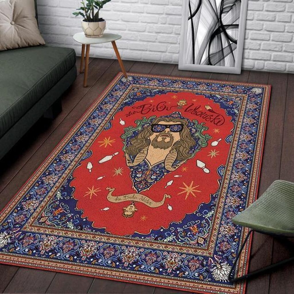 The Big Lebowski Rug - Unique Anime Apparel for Fans