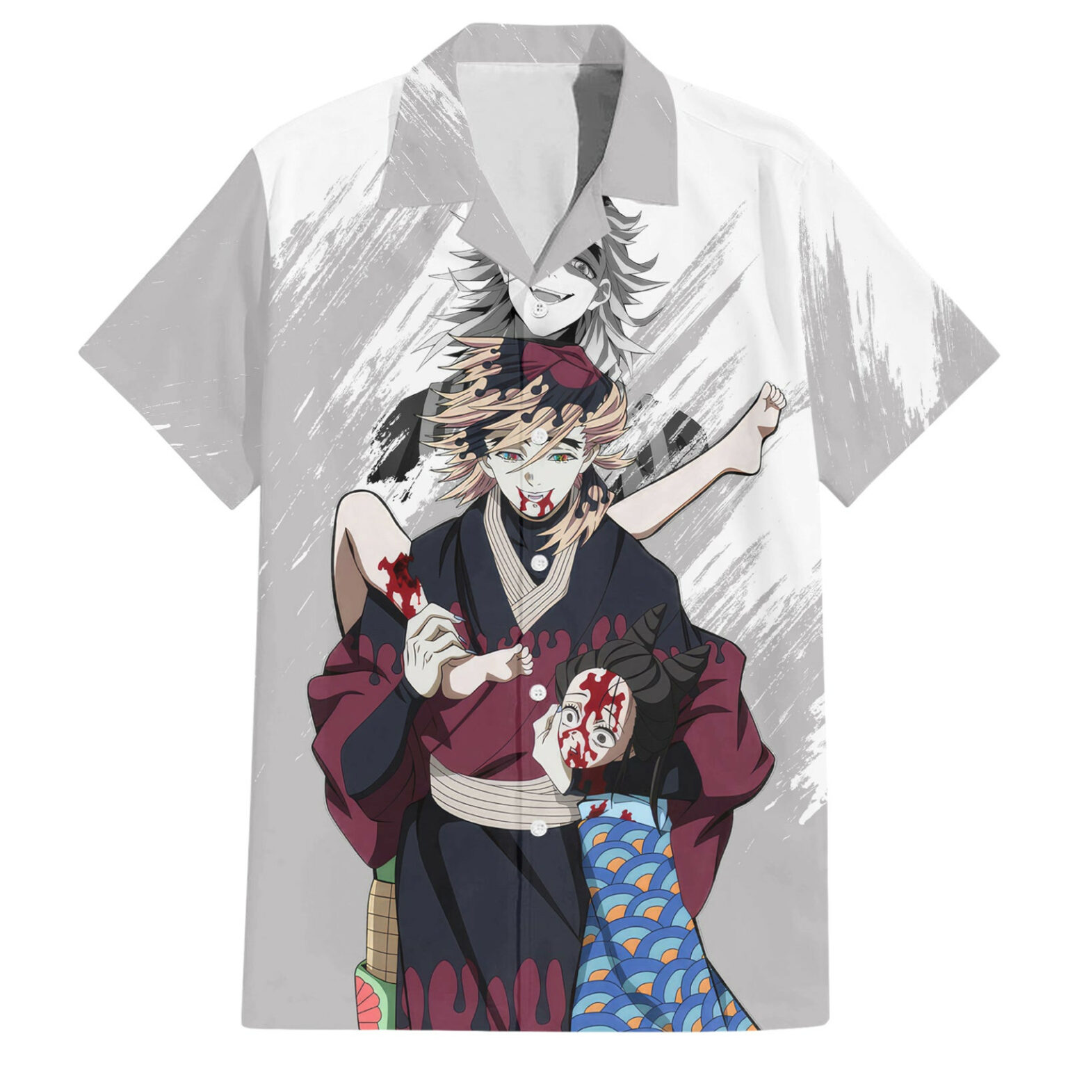 Douma Hawaiian Shirt Demon Slayer - Unique Anime Apparel for Fans