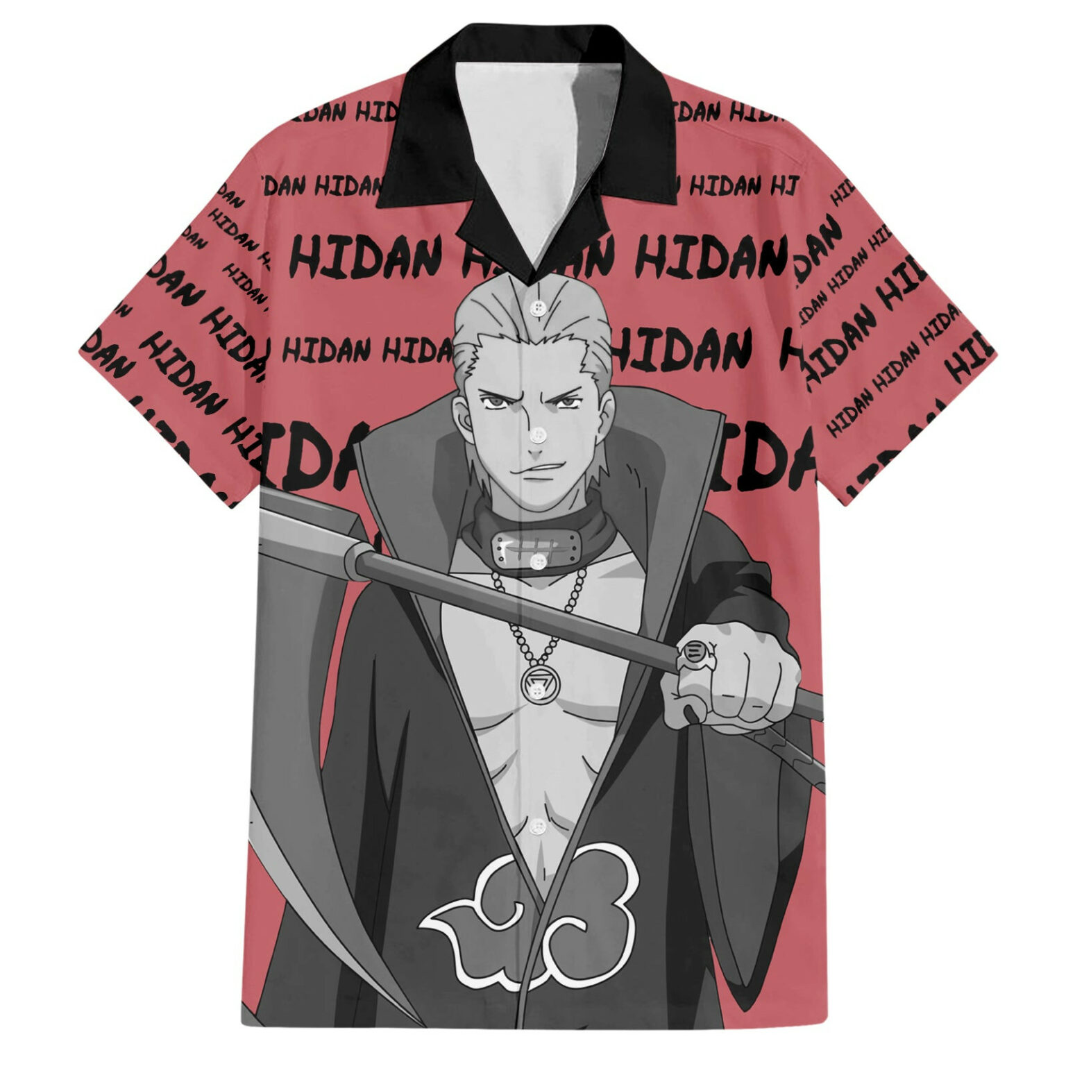 Hidan Style Manga Hawaiian Shirt - Unique Anime Apparel for Fans