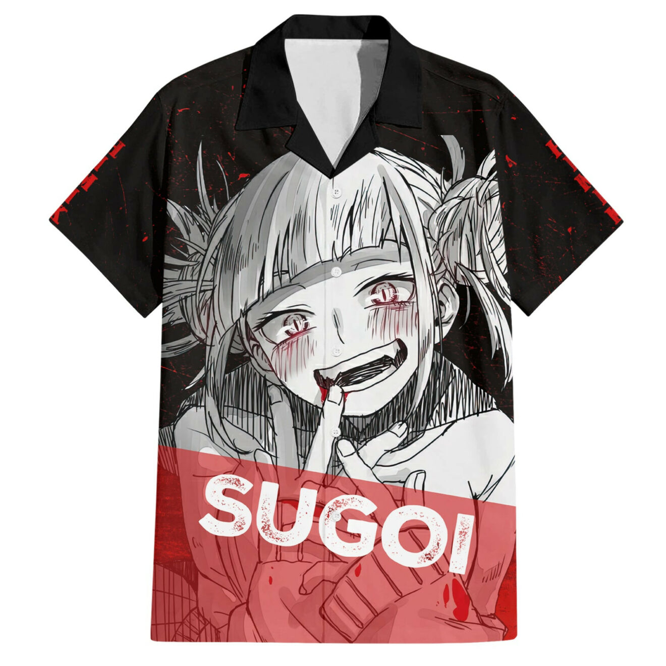 Himiko Toga Sugoi Hawaiian Shirt - Unique Anime Apparel for Fans