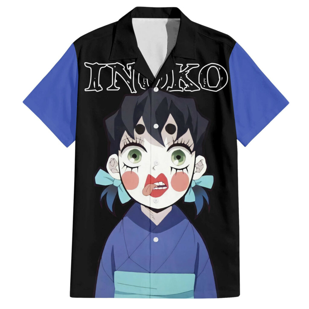 Inosuke Inoko Hawaiian Shirt Demon Slayer - Unique Anime Apparel for Fans