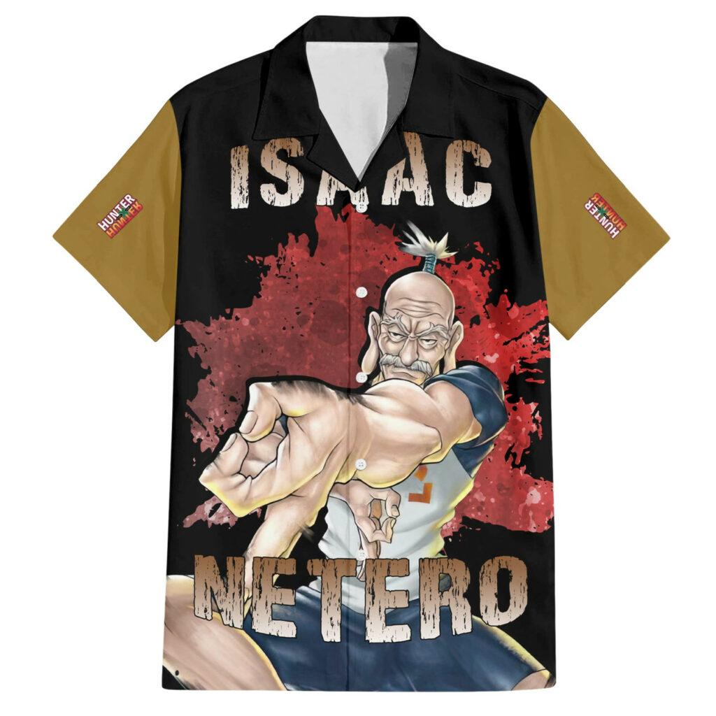 Isaac Netero Hawaiian Shirt Hunter Hunter - Unique Anime Apparel for Fans