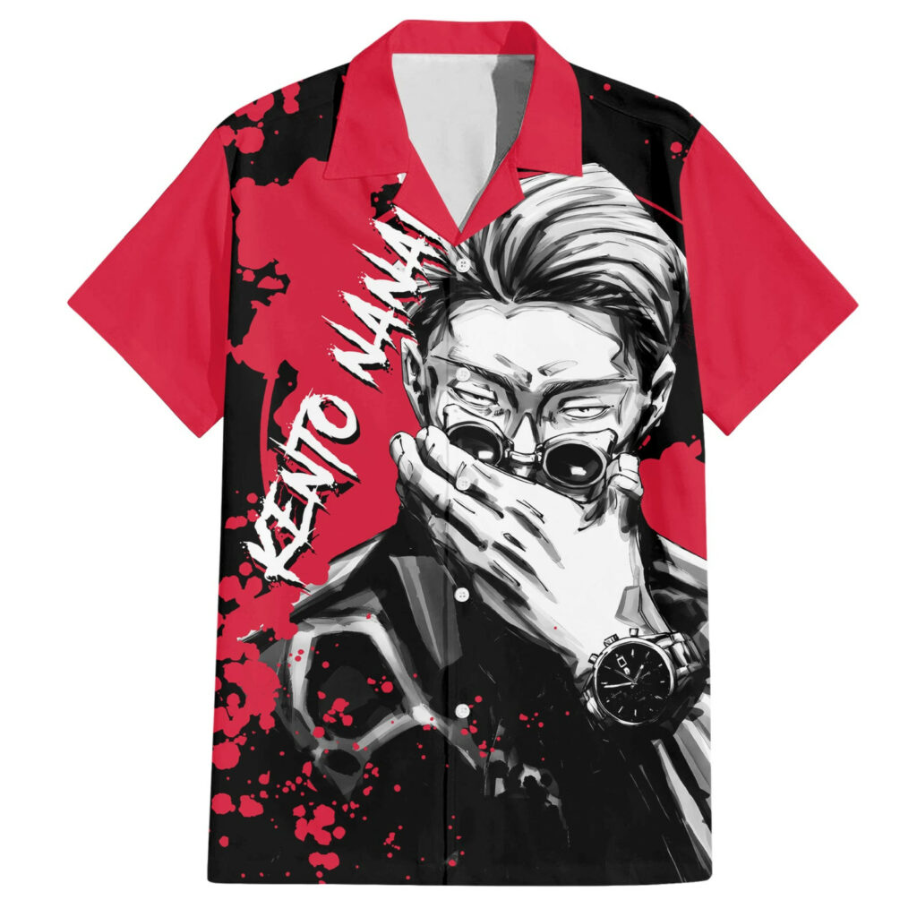 Kento Nanami Jujutsu Kaisen Hawaiian Shirt Manga Style Art - Unique ...