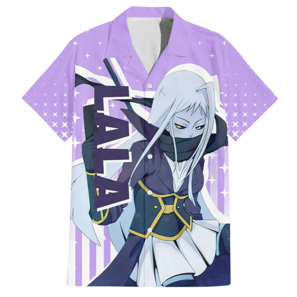 Lala Monster Musume Hawaiian Shirt Anime - Unique Anime Apparel for Fans