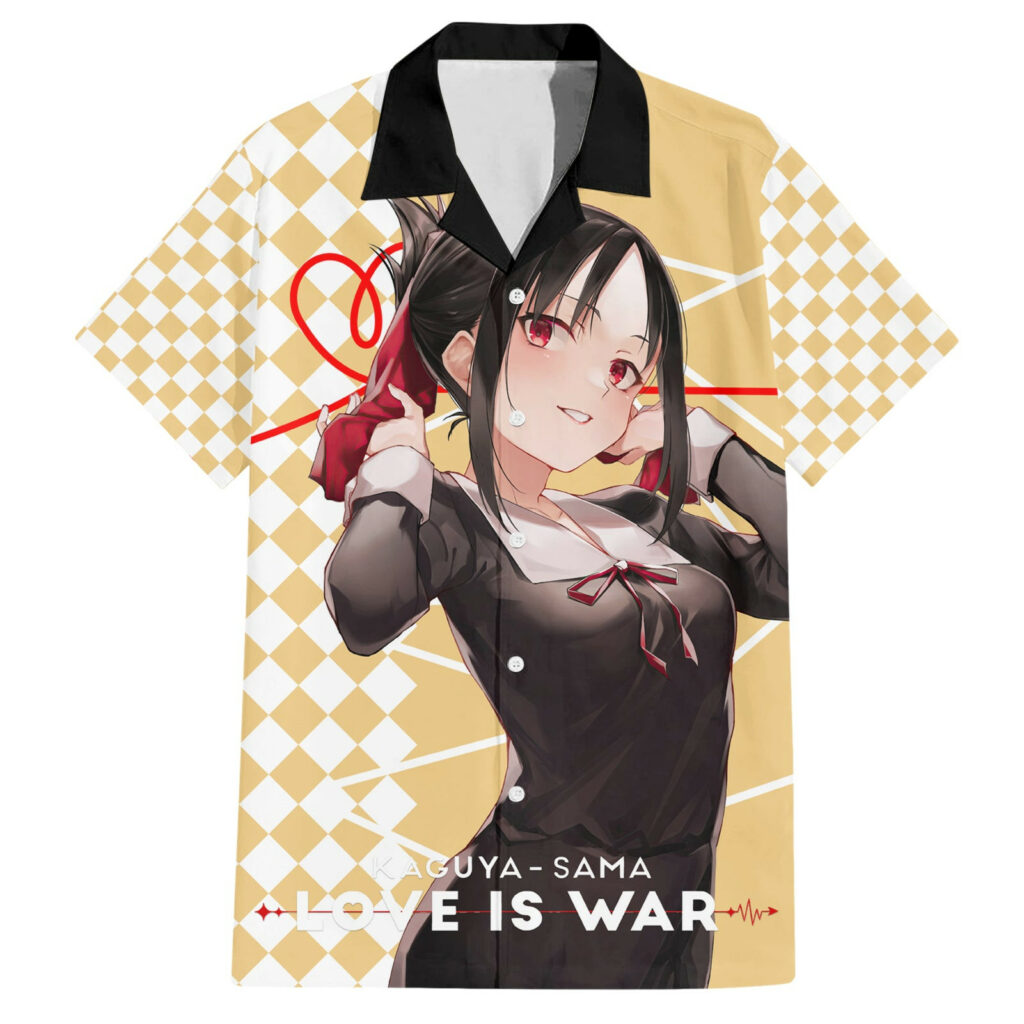 Love Is War Kaguya Shinomiya Kaguya-sama Hawaiian Shirt - Unique Anime ...