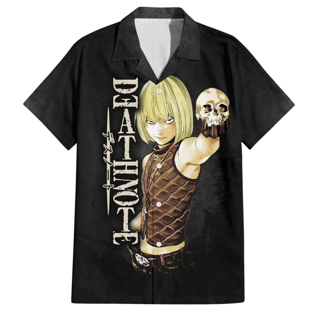 Mello Death Note Hawaiian Shirt Anime - Unique Anime Apparel for Fans