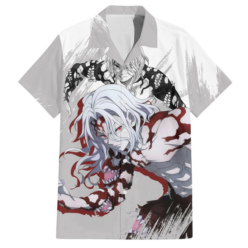 Muzan Kibutsuji Hawaiian Shirt Demon Slayer - Unique Anime Apparel for Fans