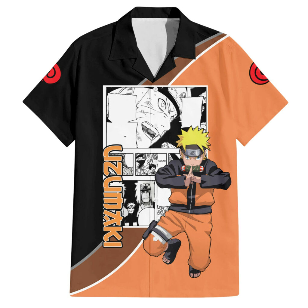 Nrt Uzumaki Naruto Hawaiian Shirt Anime Mix Manga - Unique Anime ...