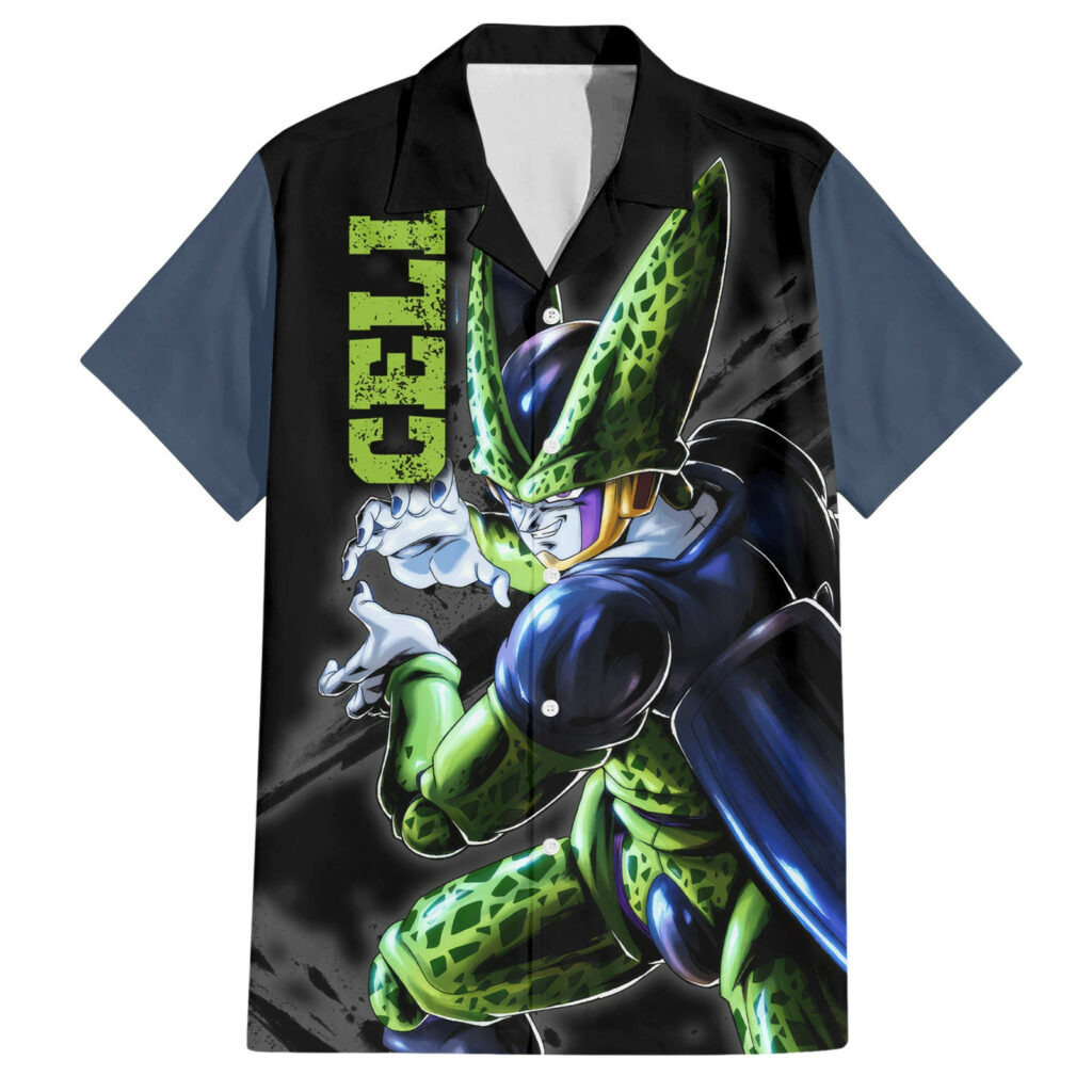 Perfect Cell Hawaiian Shirt - Unique Anime Apparel for Fans