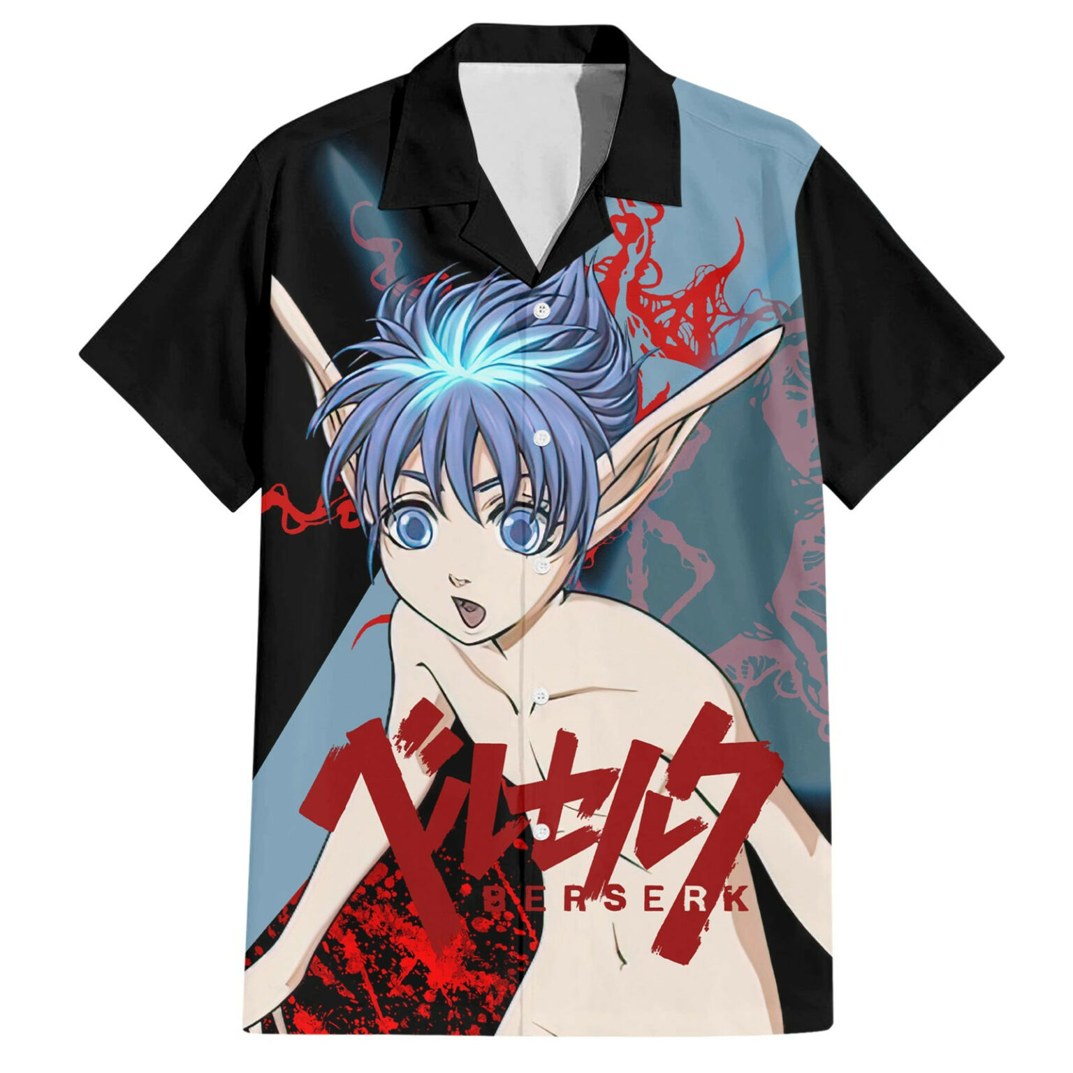 Puck Hawaiian Shirt Berserk - Unique Anime Apparel for Fans