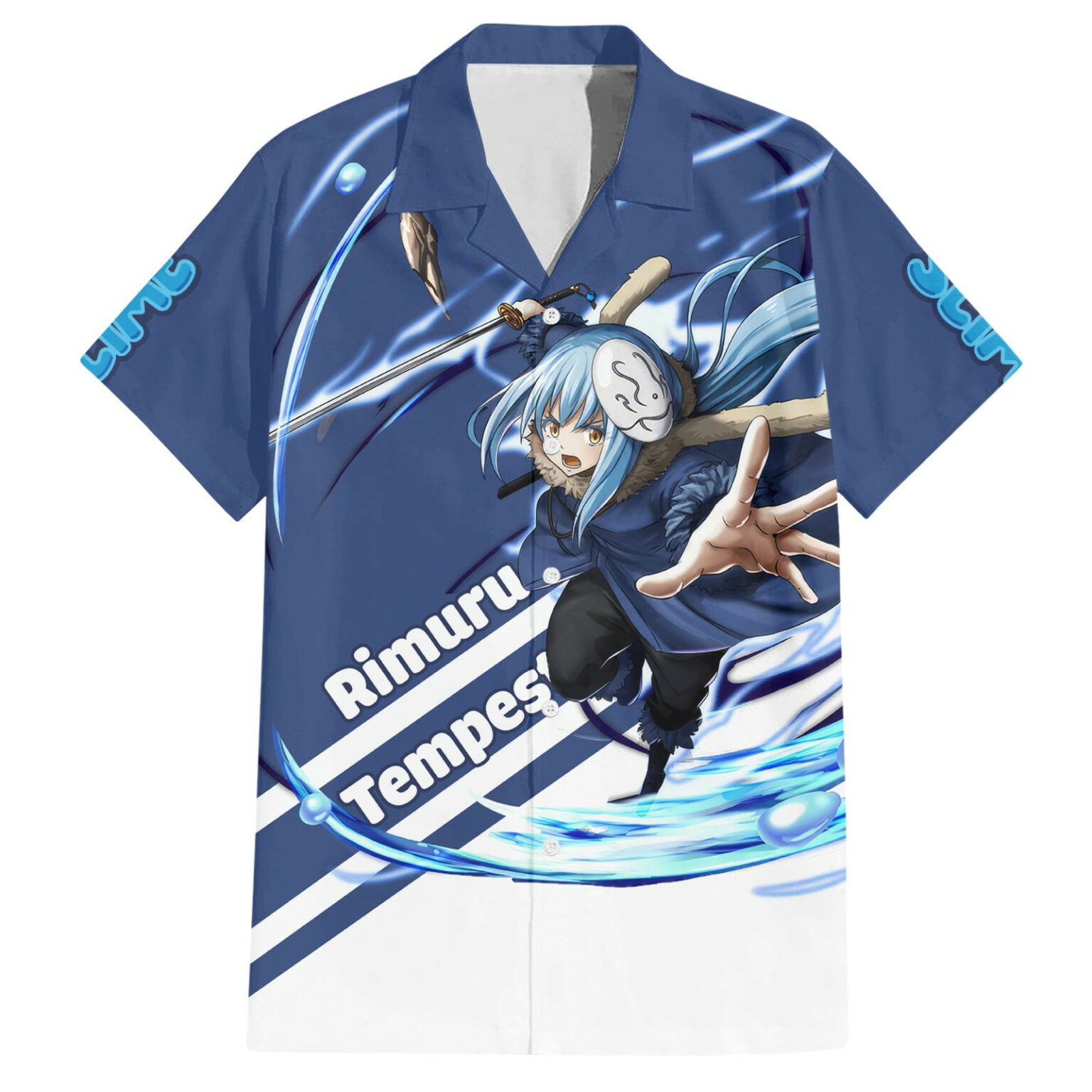 Rimuru Tempest Hawaiian Shirt - Unique Anime Apparel for Fans