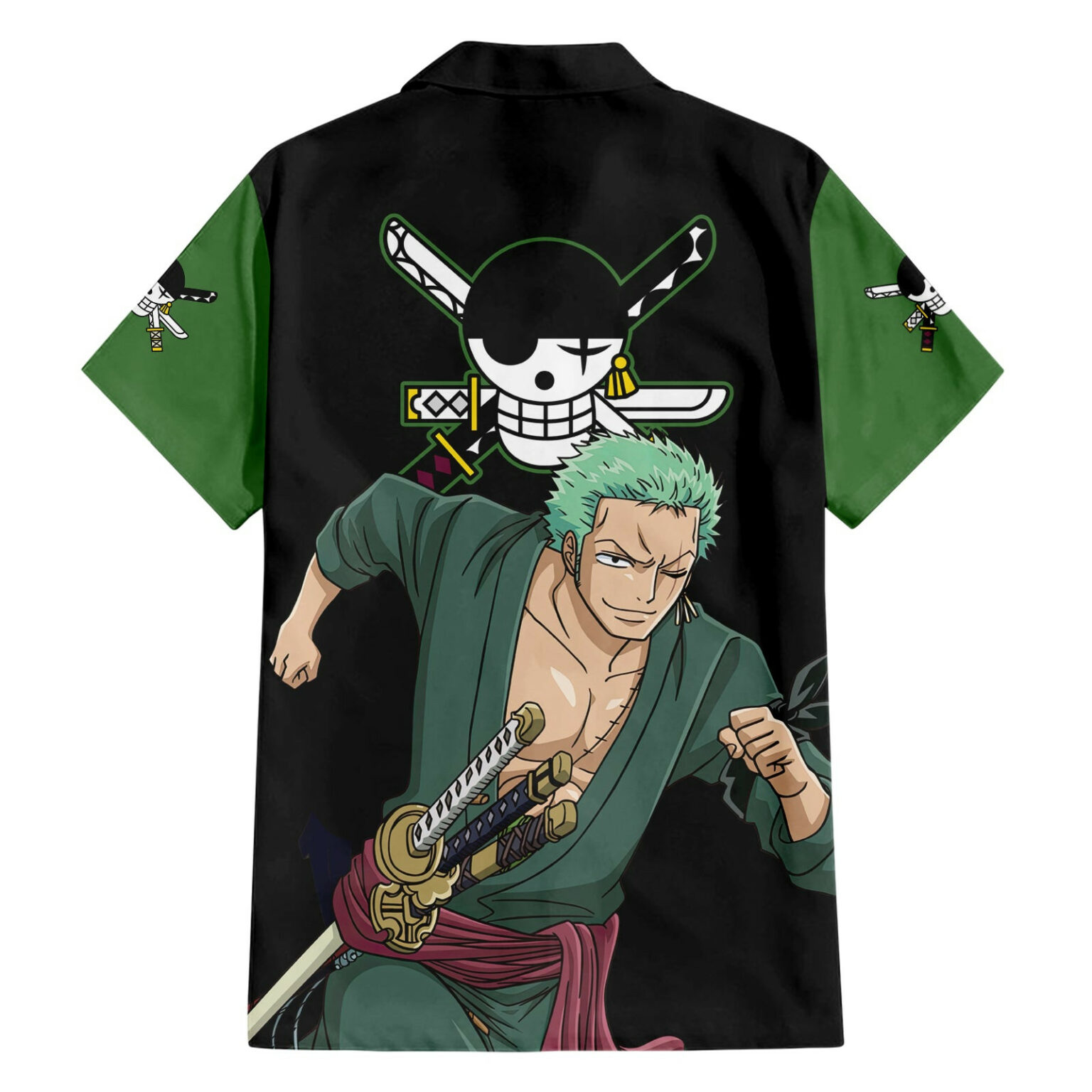 Roronoa Zoro One Piece Hawaiian Shirt - Unique Anime Apparel for Fans