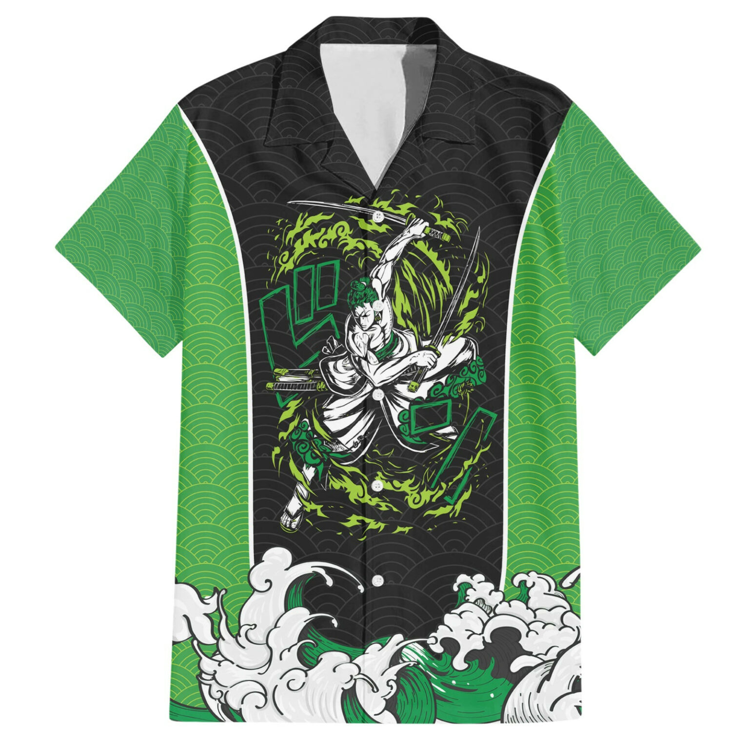 Roronoa Zoro One Piece Hawaiian Shirt Anime Japan - Unique Anime ...