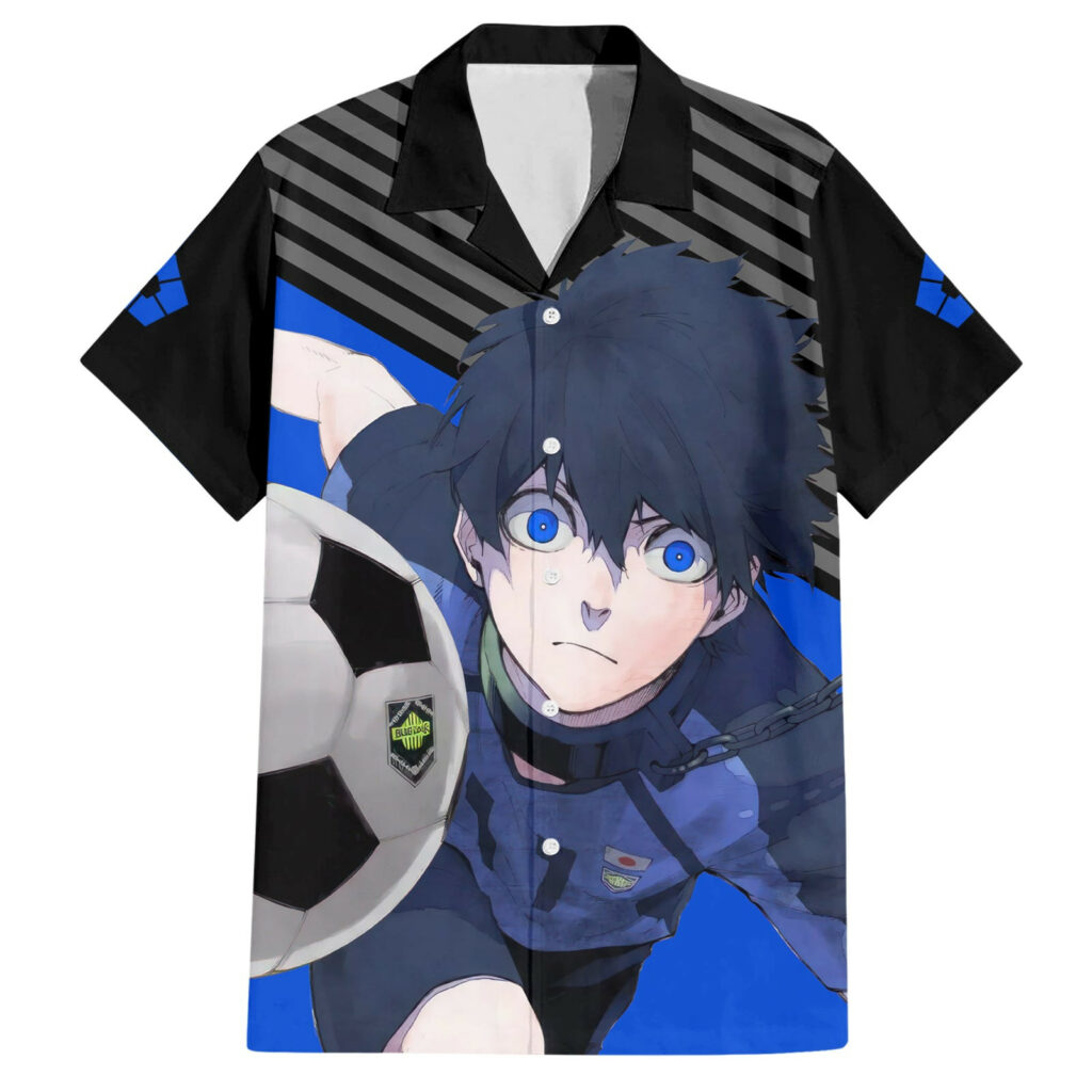 Yoichi Isagi Blue Lock Hawaiian Shirt Anime - Unique Anime Apparel for Fans